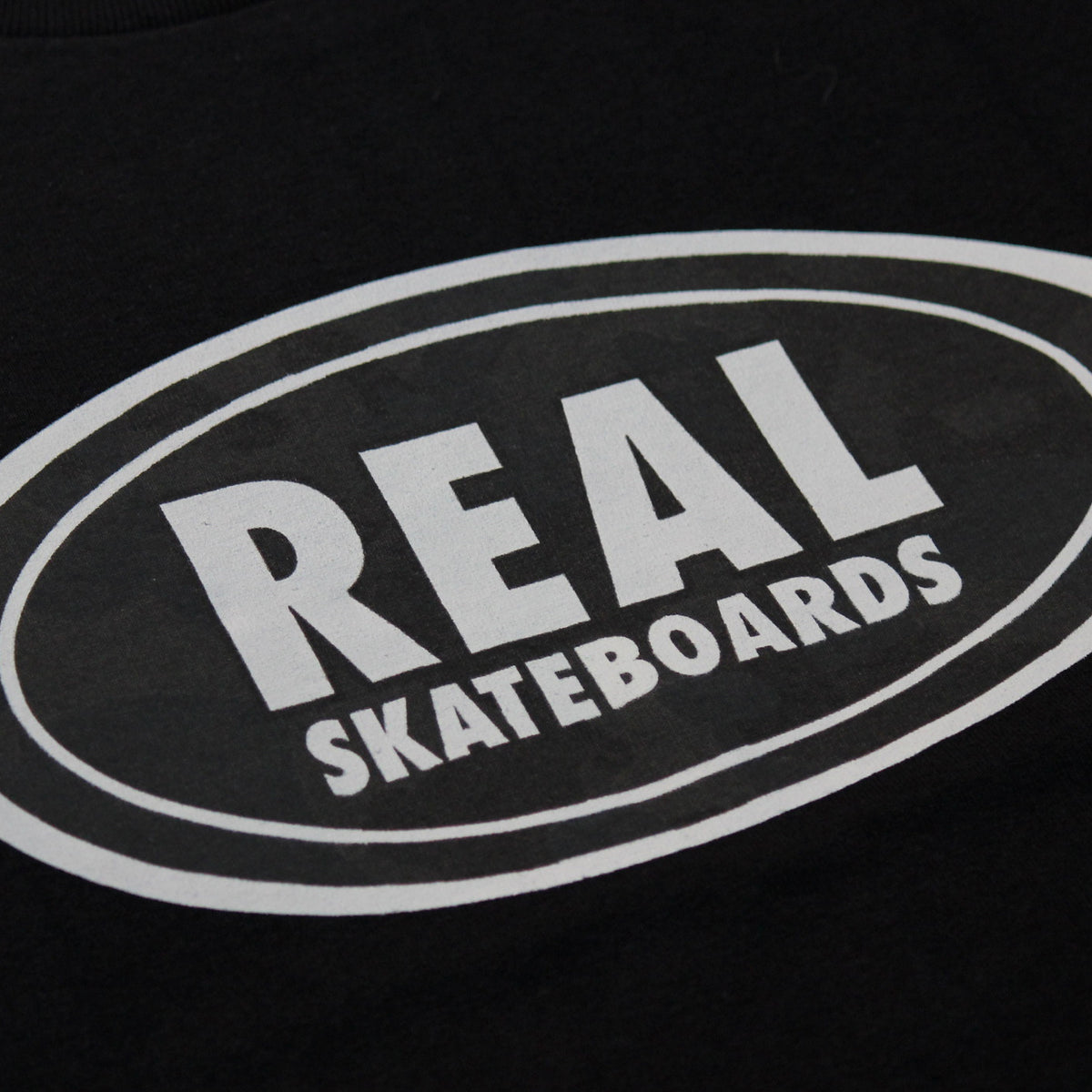 REAL Oval Tee, Black – FCHSKATE