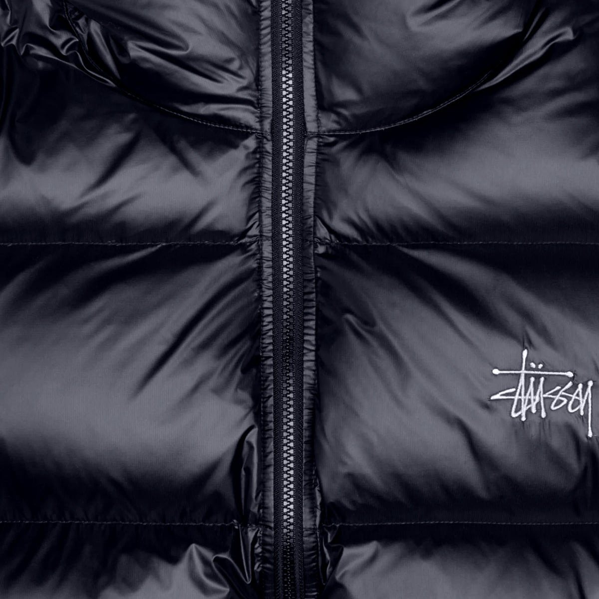 STÜSSY Down Parka Micro Ripstop, Phantom Black – FCHSKATE